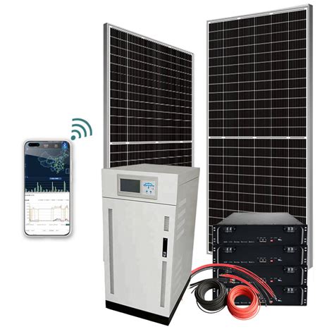 700KW 700KVA Off Grid Solar Power System With Battery Storage Three