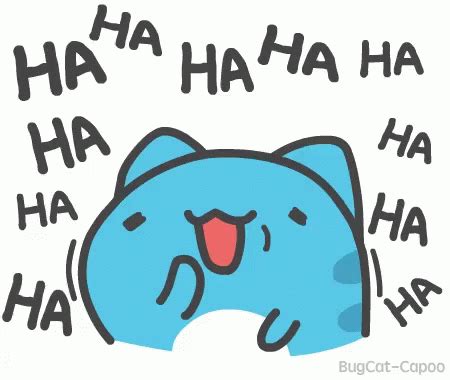 Blue Bugcat Blue Bugcat Capoo Discover Share GIFs Funny Cat