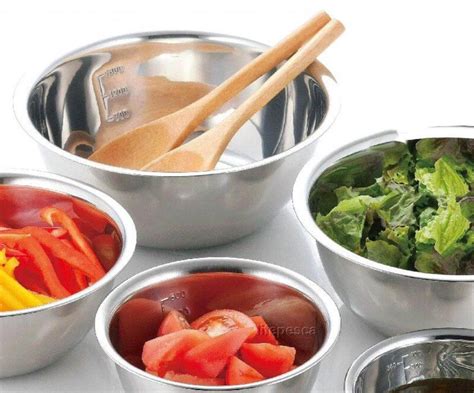 Conjunto De Tigelas Bowls Em A O Inox Pe As