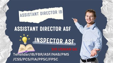 FPSC Syllabus Assistant Director IB ASF Inspector ASF First Demo