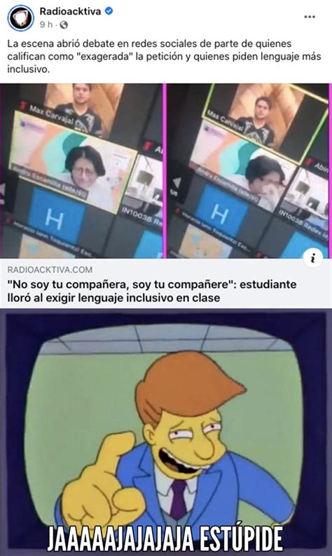 Lenguaje Inclusivo Meme Subido Por Junior Ds Y Mas Memedroid