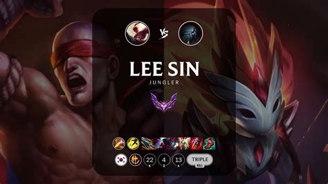 Lee Sin Jungle Vs Kindred Kr Master Patch Youtube