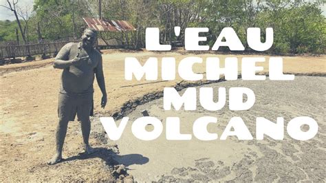 Bathing In A Mud Volcano In South Trinidad Bunsee Trace Mud Volcano