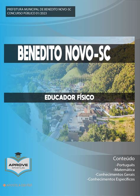 Apostila Benedito Novo Educador F Sico Aprove Apostilas