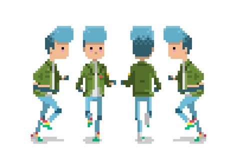 Crossingsouls Walk Cycle Sprite Walking Animation Pixel Art