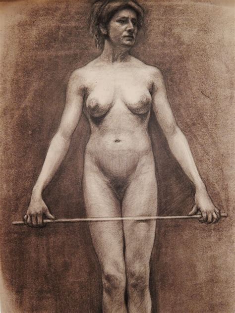 Academic Nudes Of The Th Century Unknown Artist Standing Female
