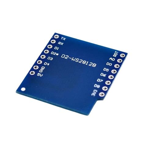 WeMos D1 Mini WS2812B RGB Shield Temperature Kunkune