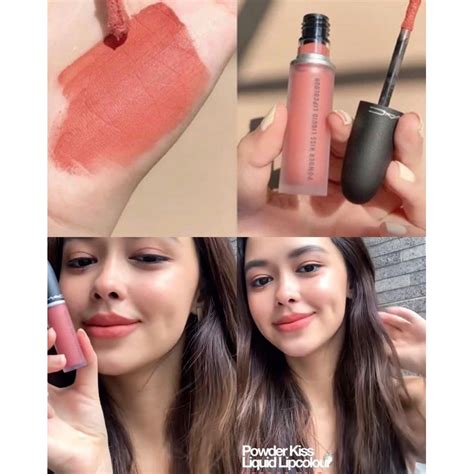 Mac Powder Kiss Liquid Lipcolour Mull It Over Shopee Thailand