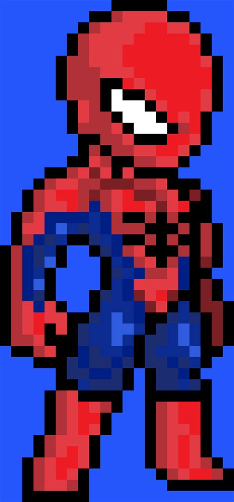 Pixilart Spiderman By Nftmakeryea
