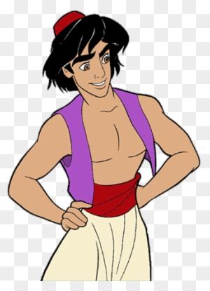 Aladdin Princess Jasmine Genie Magic Carpet Cartoon Digital Clipart