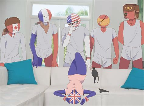 Post America Canada Countryballs Countryhumans France Great