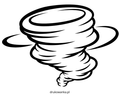 Livre de coloriage Tornade à imprimer et à mettre en ligne
