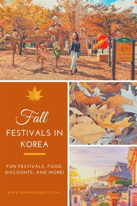 Autumn Festivals In South Korea You Can T Miss Gina Bear S