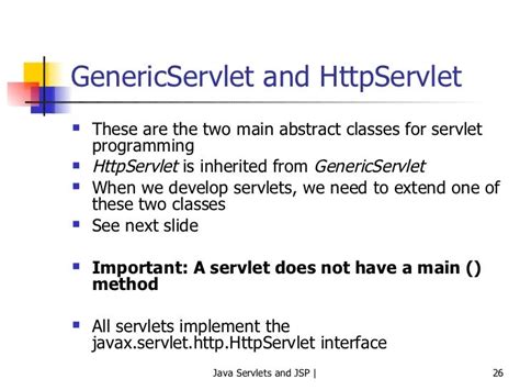 1 java servlets and jsp