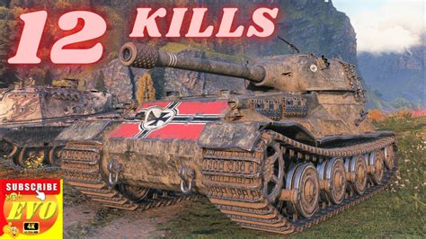 Vk K Frags K Damage World Of Tanks Wot Tank Battle Youtube
