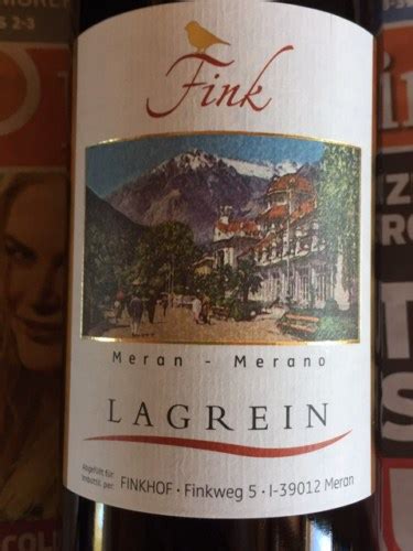Weingut Fink Lagrein Vivino US