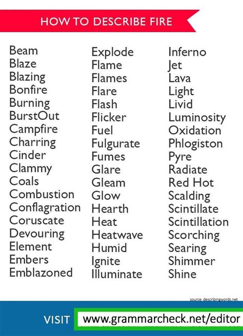 Words To Describe The Sound Of A Fire Engine