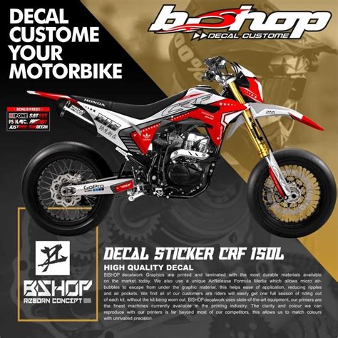 Jual Decal Full Body Honda Crf Variasi Warna Pilihan Sticker Variasi