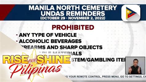 Ilang Pamilya Maagang Nagpupunta Sa Mga Sementeryo Para Makaiwas Sa