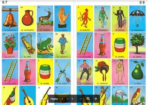 Loter A Mexicana Imprimible M S De Cartas X X En