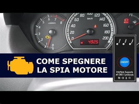 COME SPEGNERE La Spia Motore Dell Auto Con Questo Accessorio Economico