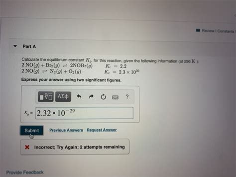 Solved Review Constants Part A Calculate The Equilibrium Chegg