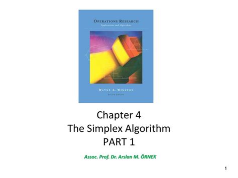 ppt chapter 4 the simplex algorithm part 1 powerpoint presentation free download id 6535894