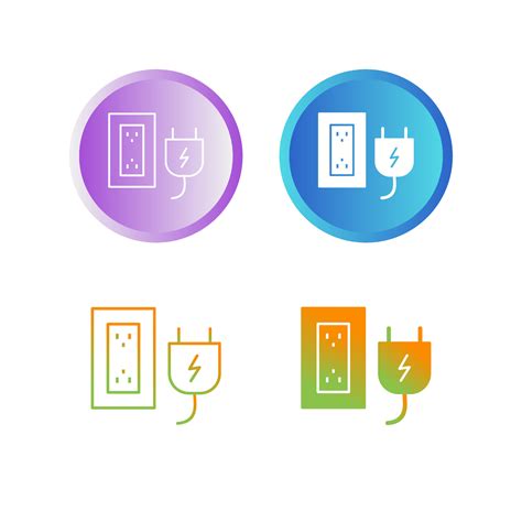 Plug And Socket Vector Icon Vector Art At Vecteezy