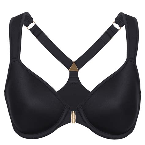 Women S Full Coverage Front Closure Bra Underwire Racerback Light