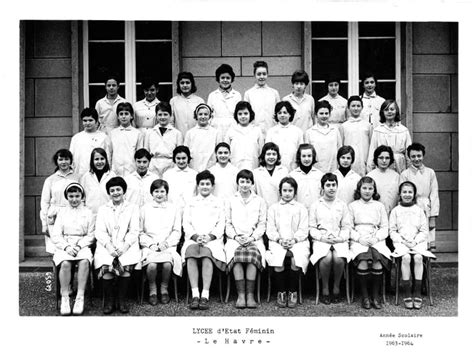 Photo de classe Année scolaire 1963 1964 de 1964 Lycée De Jeunes