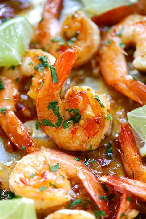 Sweet Chili Garlic Shrimp Easy Delicious Recipes