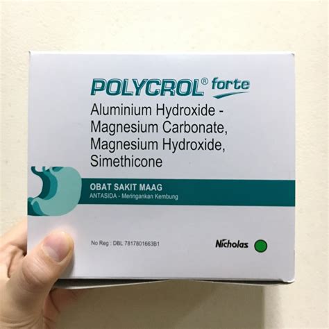 Jual Polycrol Forte Tablet Box Isi Tablet Shopee Indonesia