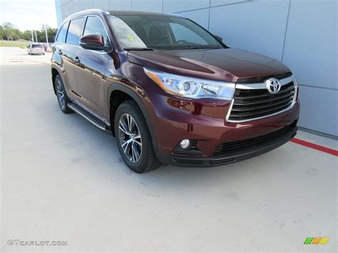 Ooh La La Rouge Mica Toyota Highlander Xle Exterior Photo