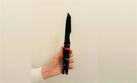 Valorant Recon Knife Valorant Butterfly Knife 3D Printed Etsy