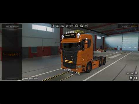 Scania Ng Roof Rack With Wood Decor Youtube