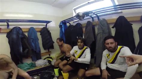 Italian Footballer With Hairy Cock Caught Naked In Locker Ro Frame At