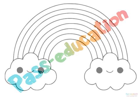 Coloriages Gratuits D Arc En Ciel