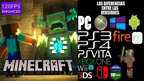 Las Diferencias Entre Las Versiones De Minecraft 2020 YouTube