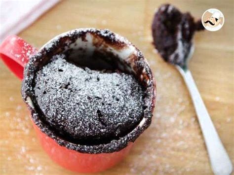 Mug Cake Bolo De Caneca De Nutella No Microondas Receita Petitchef