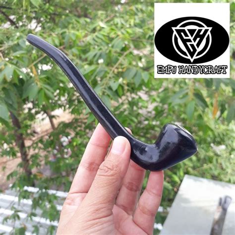 Once Pipa Rokok Kayu Kelor Hitam T Lazada Indonesia