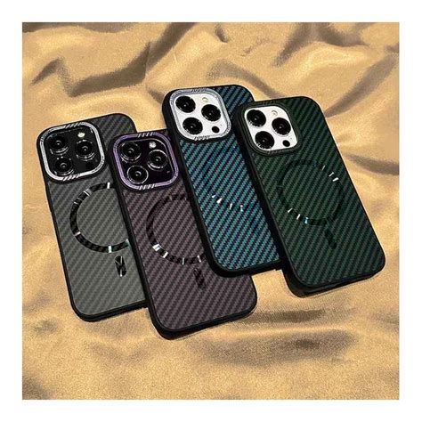 Funda Fibra De Carbono Magsafe Para IPhone 13 Pro