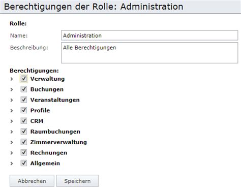 Rollen Und Berechtigungen SeminarDesk Hilfe Center