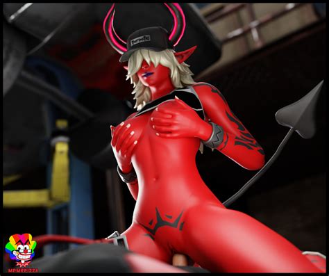 Rule 34 3d Big Breasts Bra Clothed Sex Demon Demon Girl Desdemona Fortnite Fortnite Hat