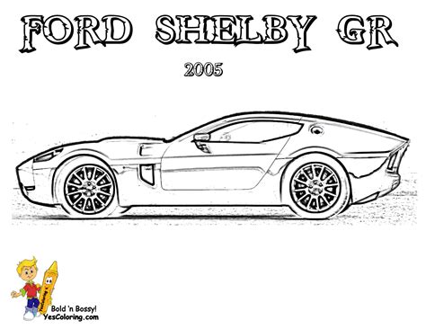 Dessins De Coloriage Ford Imprimer Sur Laguerche Page