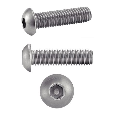 Tornillo Cabeza Allen Alomada DIN 7380 INOX A4 Granel Ferretería
