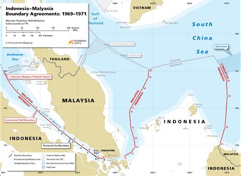IndonesiaMalaysia Maritime Boundary Sovereign Limits