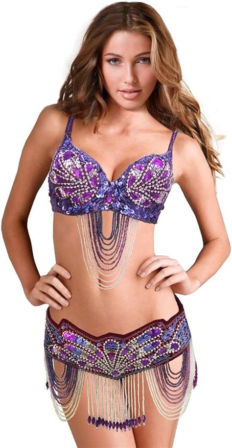 Buy ROYAL SMEELA Belly Dance Costume Set For Women Sexy Tribal Belly
