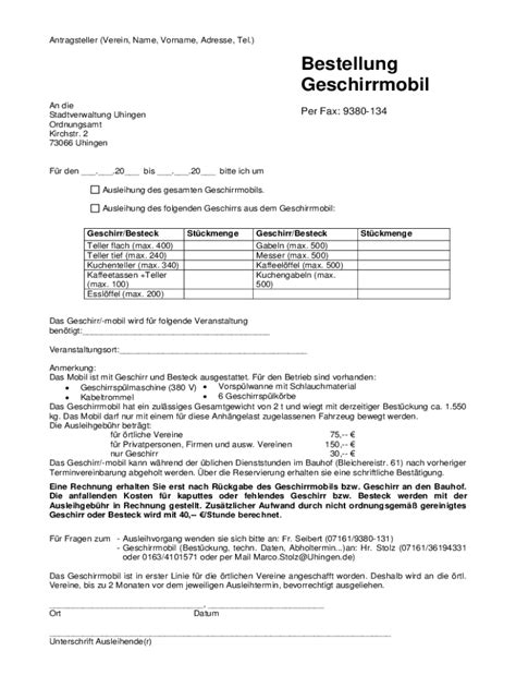 Ausf Llbar Online Antragsteller Verein Name Vorname Adresse Tel