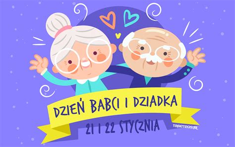 Dzien Babci I Dziadka 031 21 I 22 Stycznia E Kartka