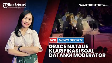 Grace Natalie Klarifikasi Video Viral Diduga Intervensi Moderator Saat